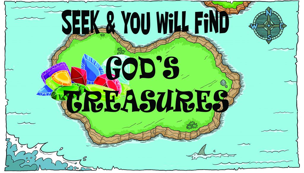 Seek and you will find God’s treasures - Cornerstone Kids