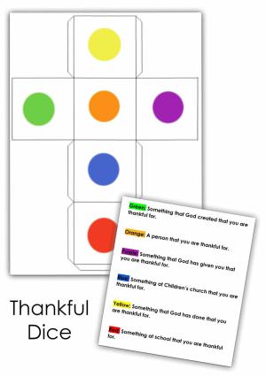 Crafts - Spinner Wheels and Dice - Cornerstone Kids